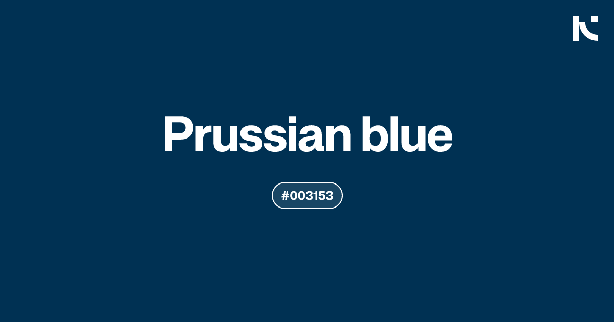 Prussian blue | color meaning, hex code, palettes, images