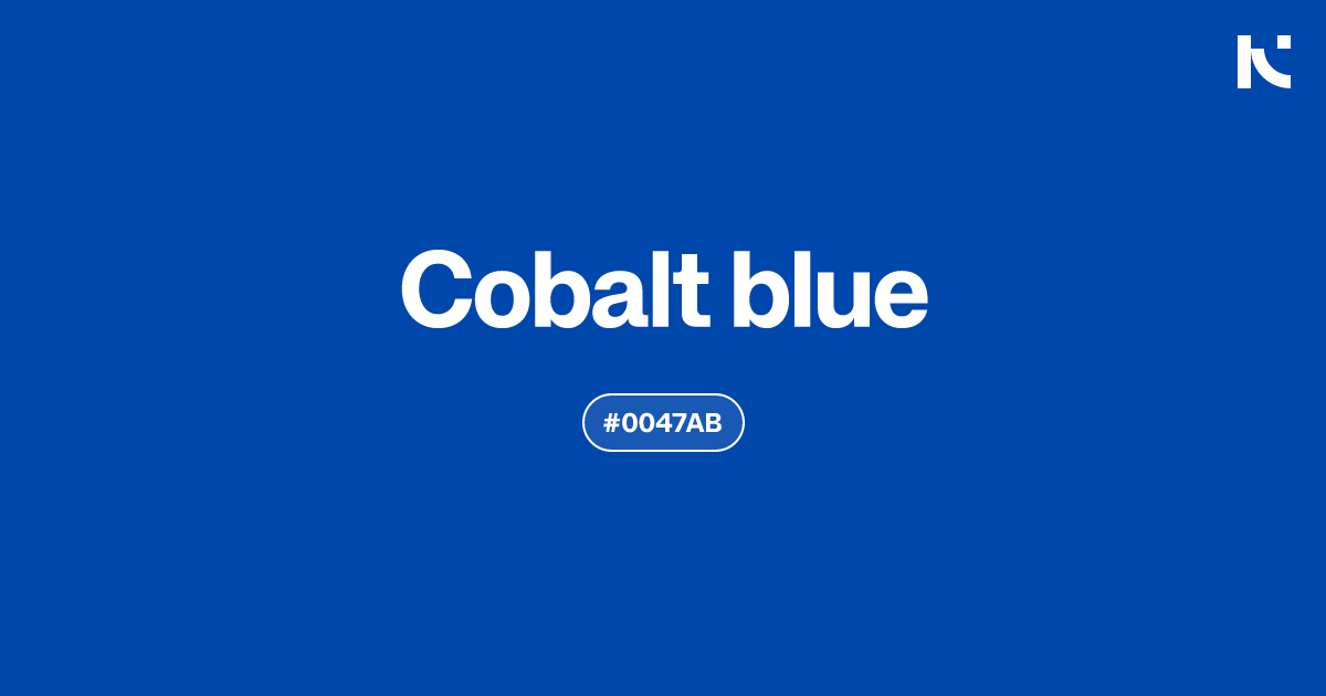 Cobalt blue | color meaning, hex code, palettes, images