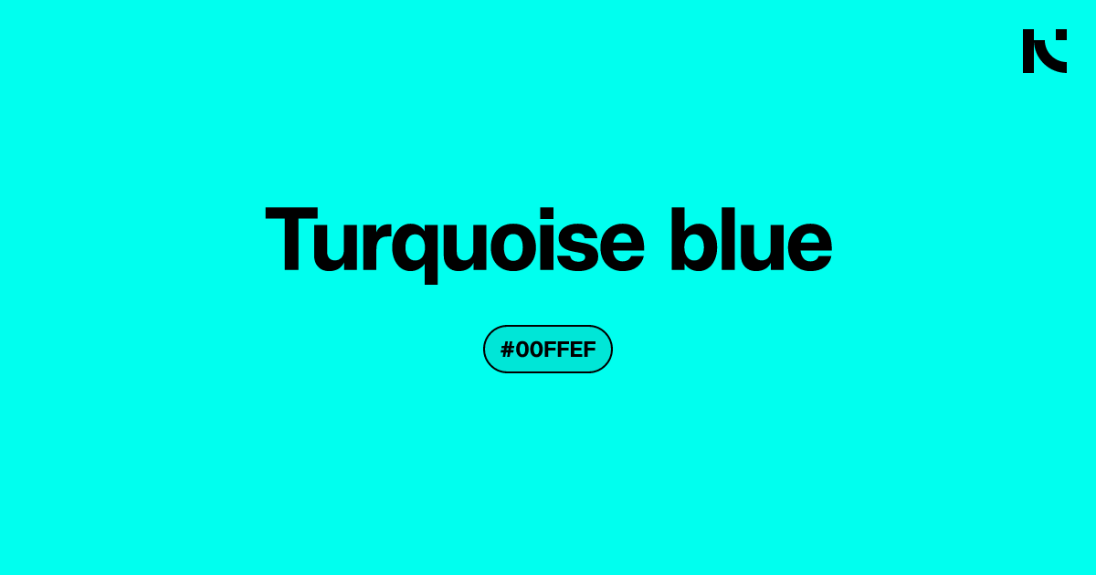 Turquoise blue | color meaning, hex code, palettes, images