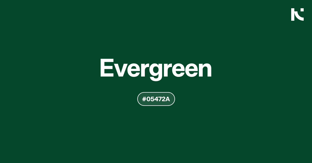 Evergreen | color meaning, hex code, palettes, images