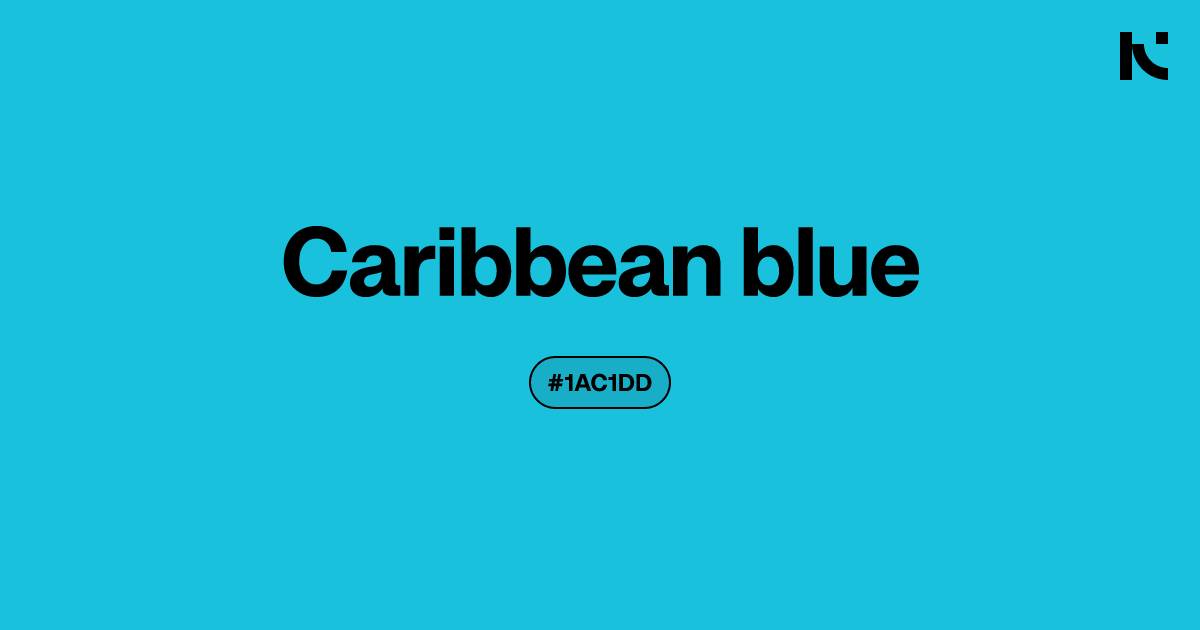 Caribbean blue | color meaning, hex code, palettes, images