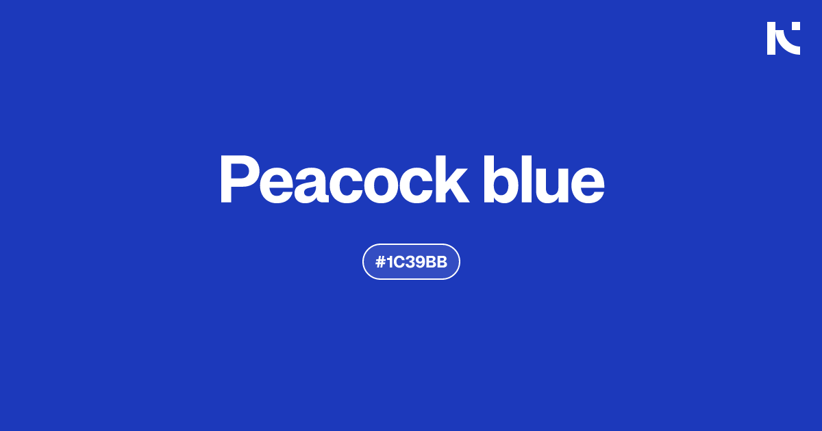 Peacock blue | color meaning, hex code, palettes, images