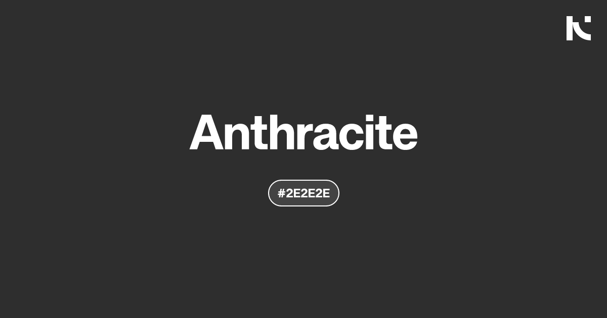 Anthracite | color meaning, hex code, palettes, images