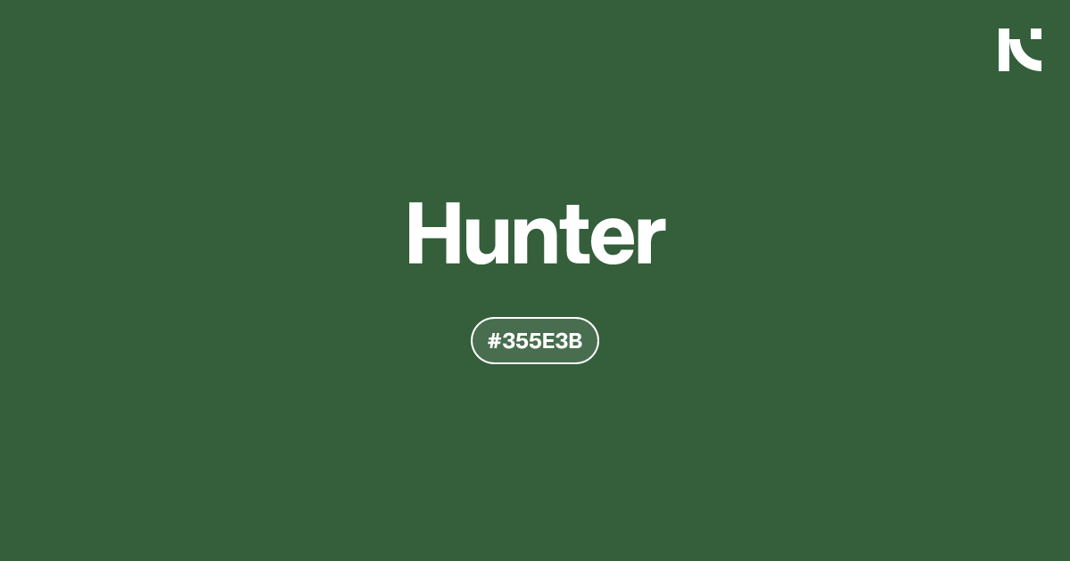 Hunter | color meaning, hex code, palettes, images