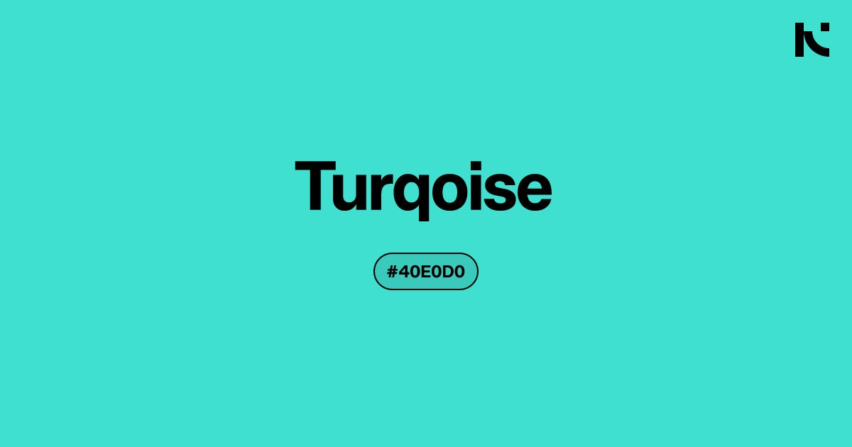 Turqoise | color meaning, hex code, palettes, images