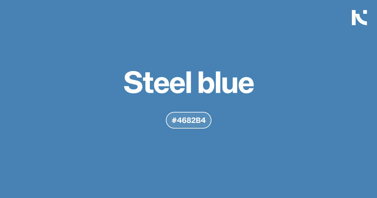 Steel blue | color meaning, hex code, palettes, images