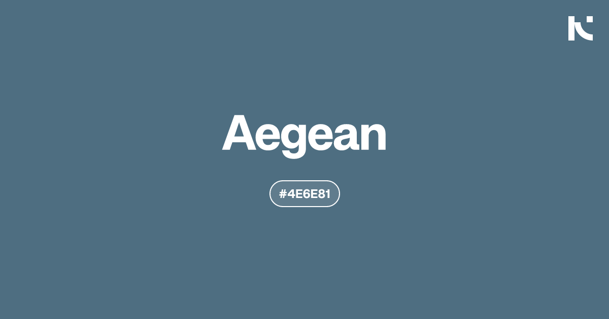 Aegean | color meaning, hex code, palettes, images