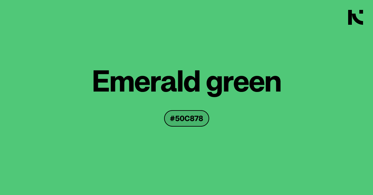 Emerald green | color meaning, hex code, palettes, images