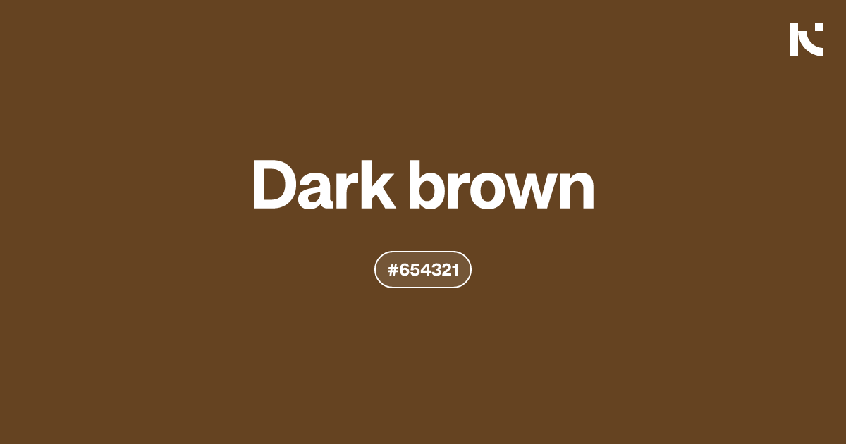 Dark brown | color meaning, hex code, palettes, images