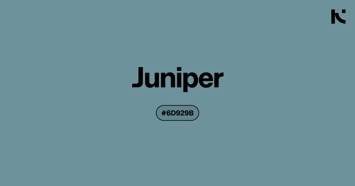 Juniper | color meaning, hex code, palettes, images
