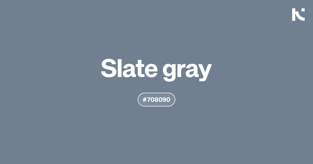 Slate gray | color meaning, hex code, palettes, images