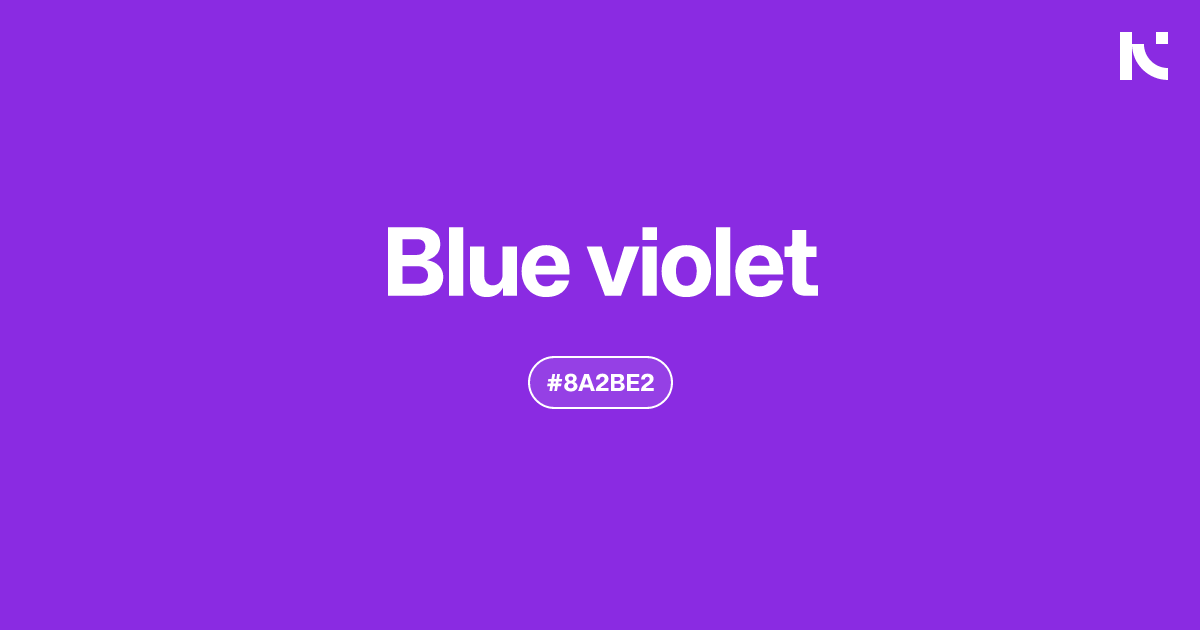 Blue violet | color meaning, hex code, palettes, images