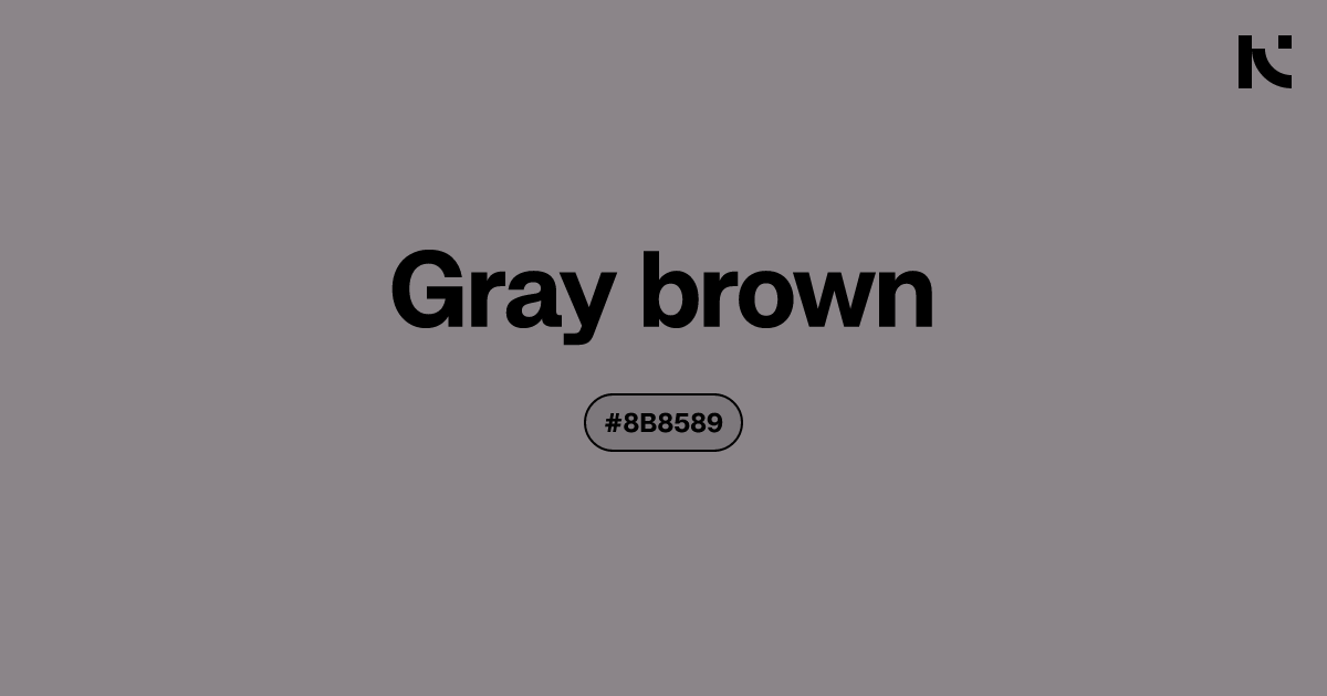 Gray brown | color meaning, hex code, palettes, images