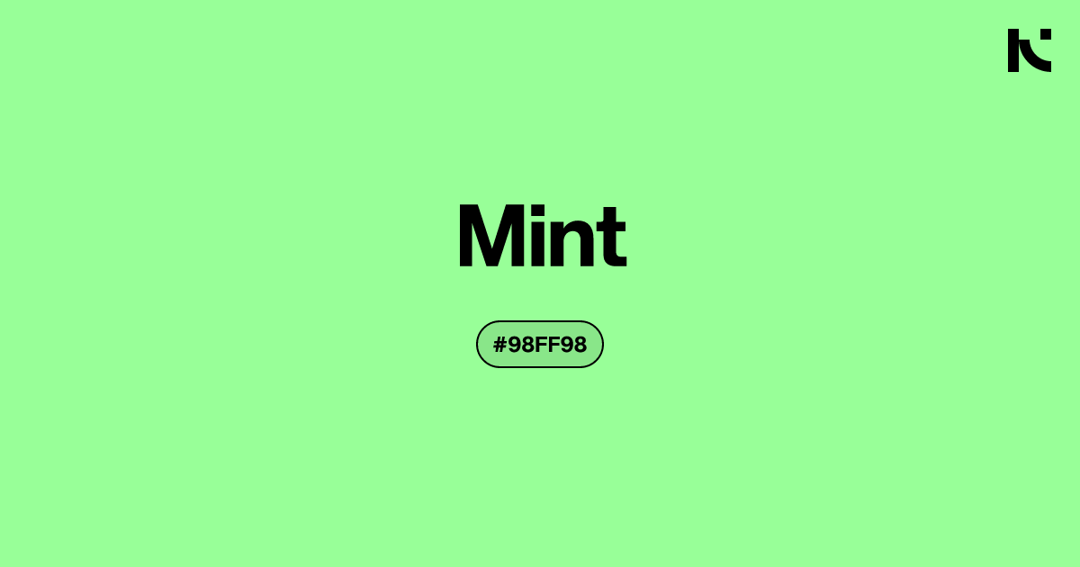 Mint | color meaning, hex code, palettes, images
