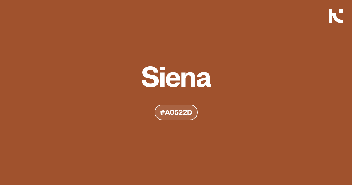 Siena | color meaning, hex code, palettes, images