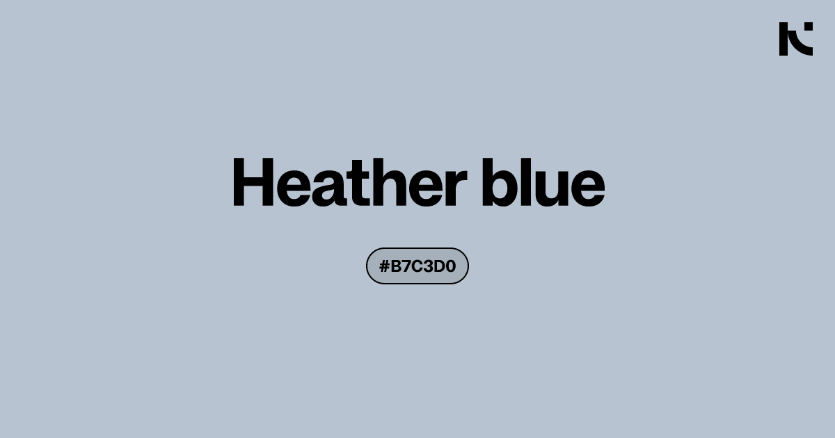 Heather blue | color meaning, hex code, palettes, images