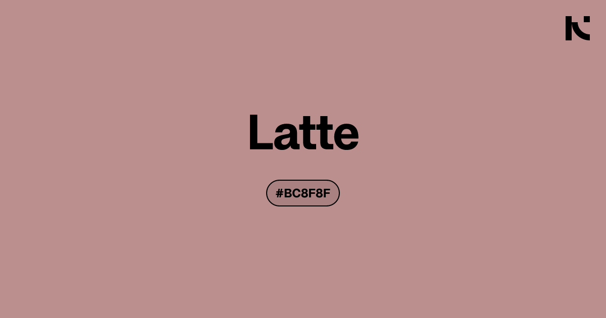 Latte | color meaning, hex code, palettes, images