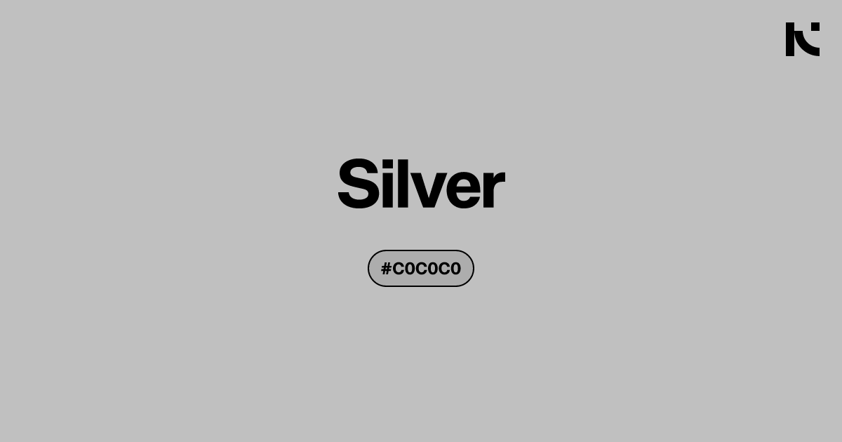 Silver | color meaning, hex code, palettes, images