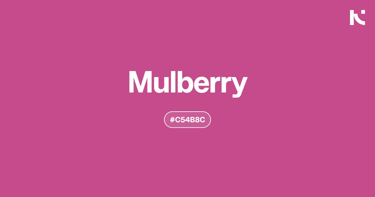 Mulberry | color meaning, hex code, palettes, images