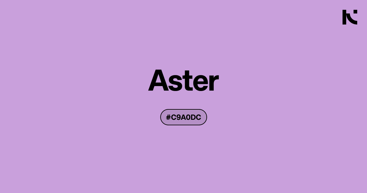 Aster | color meaning, hex code, palettes, images