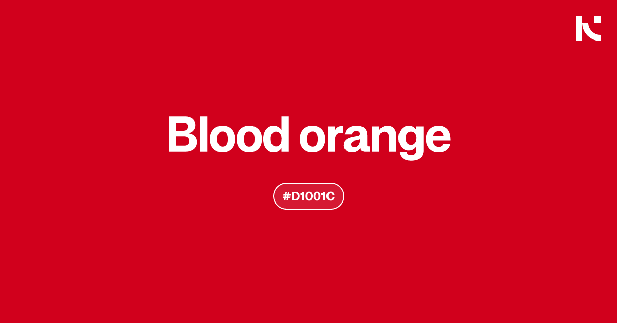 Blood orange | color meaning, hex code, palettes, images