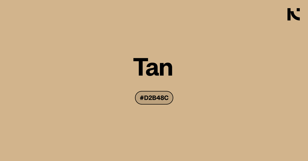Tan | color meaning, hex code, palettes, images