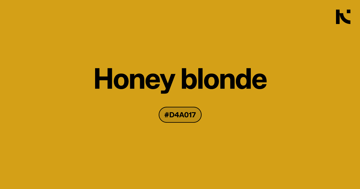 Honey blonde | color meaning, hex code, palettes, images