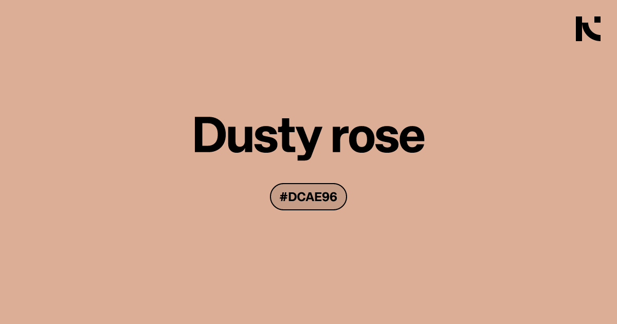 Dusty rose | color meaning, hex code, palettes, images