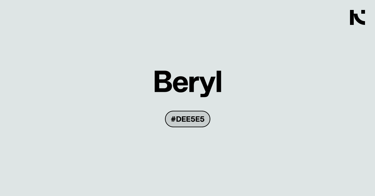 Beryl | color meaning, hex code, palettes, images