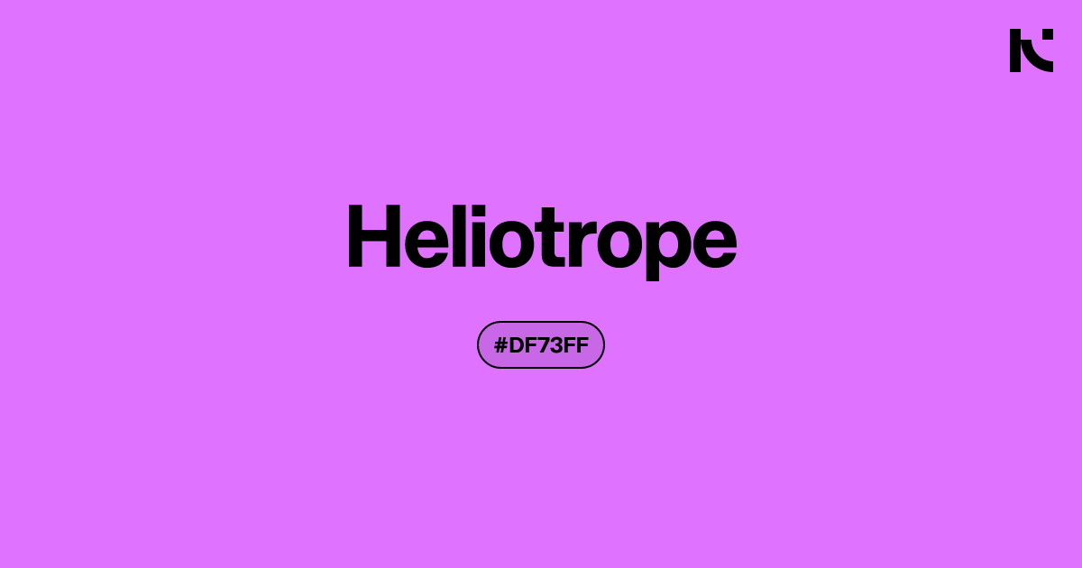 Heliotrope | color meaning, hex code, palettes, images