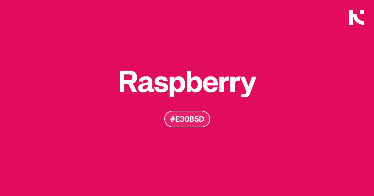 Raspberry | color meaning, hex code, palettes, images