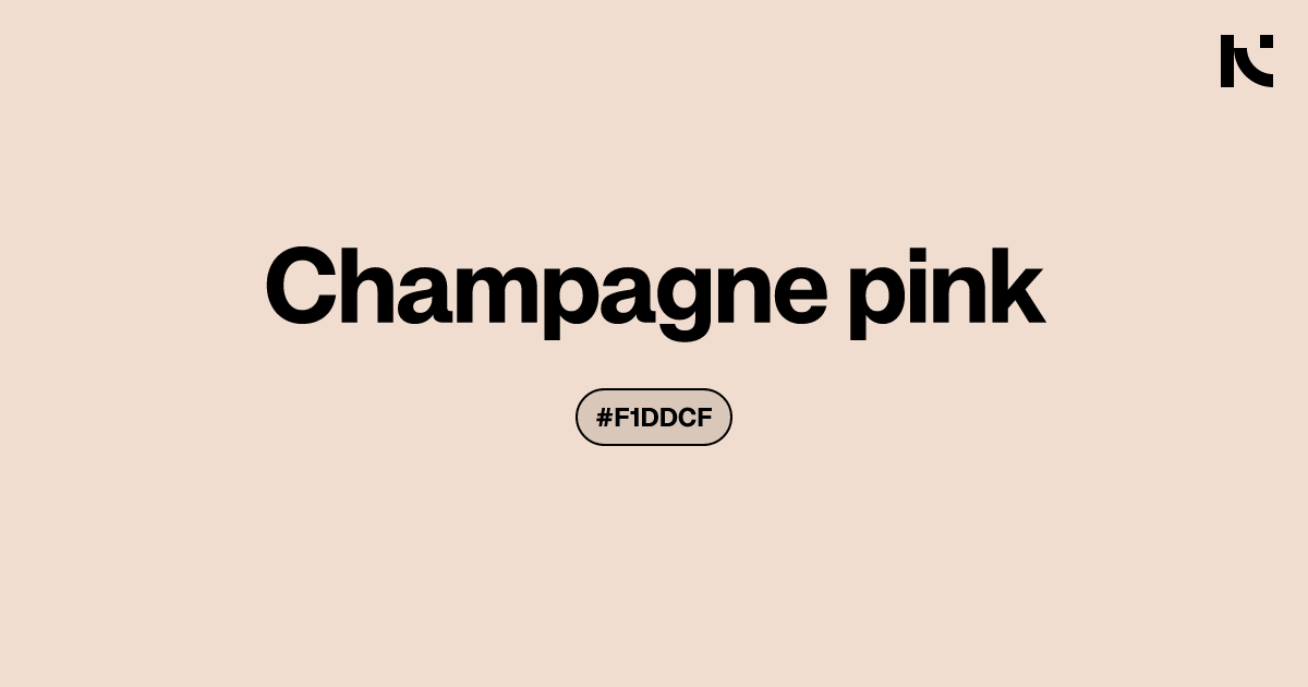 Champagne pink | color meaning, hex code, palettes, images