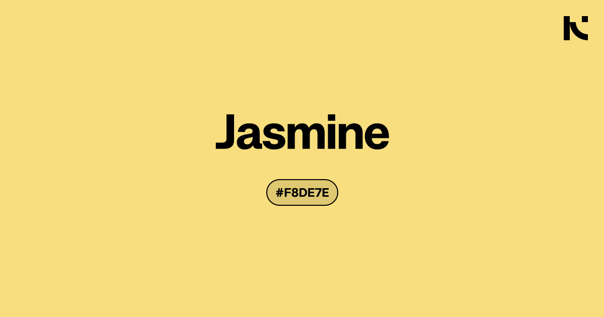 Jasmine | color meaning, hex code, palettes, images