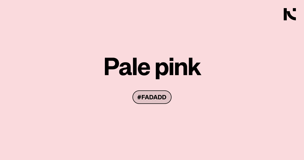 Pale pink | color meaning, hex code, palettes, images