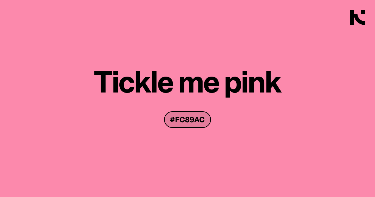Tickle me pink | color meaning, hex code, palettes, images