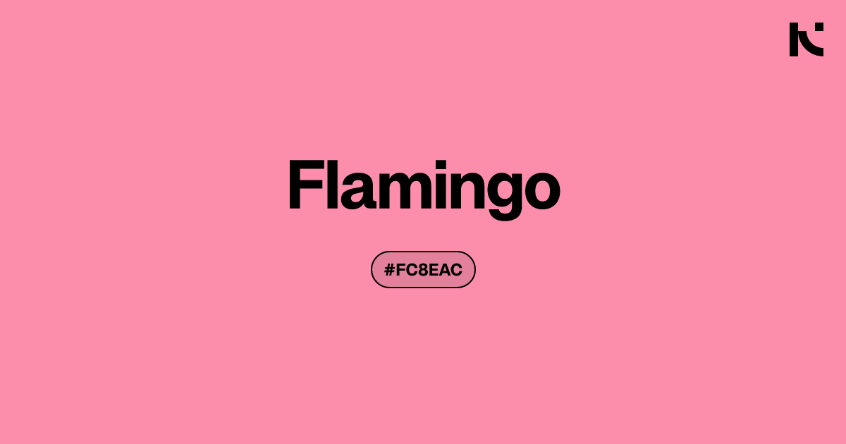 Flamingo | color meaning, hex code, palettes, images