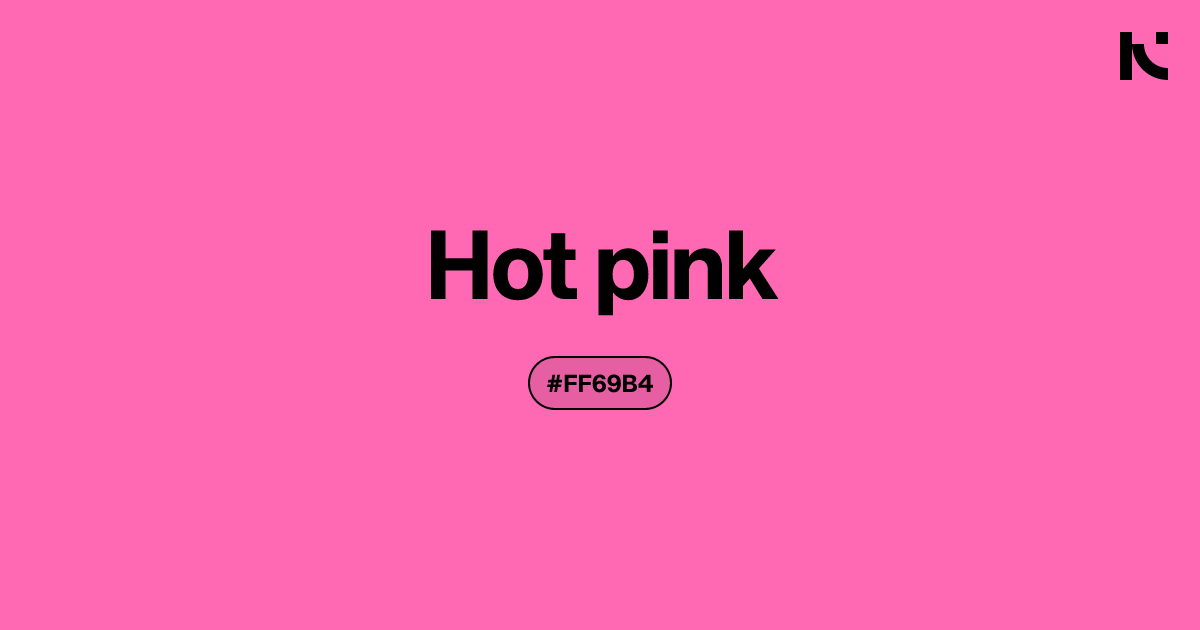 Hot pink | color meaning, hex code, palettes, images