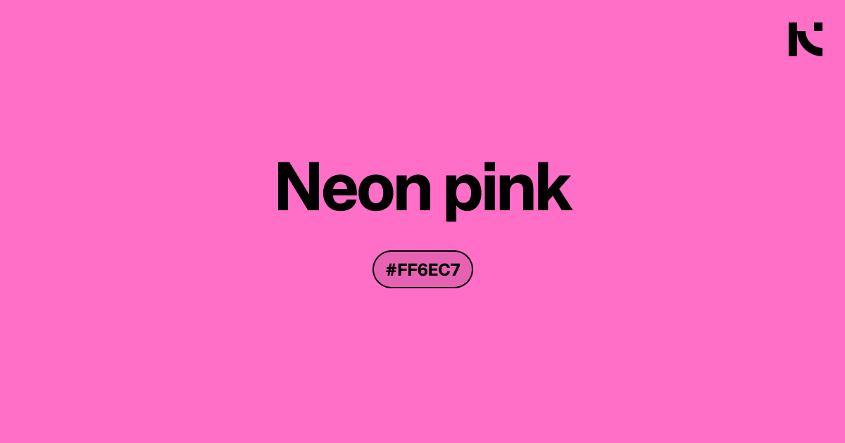 Neon pink | color meaning, hex code, palettes, images