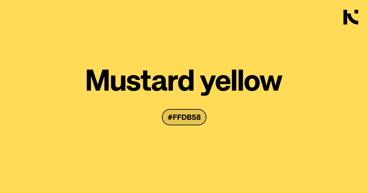 Mustard yellow | color meaning, hex code, palettes, images