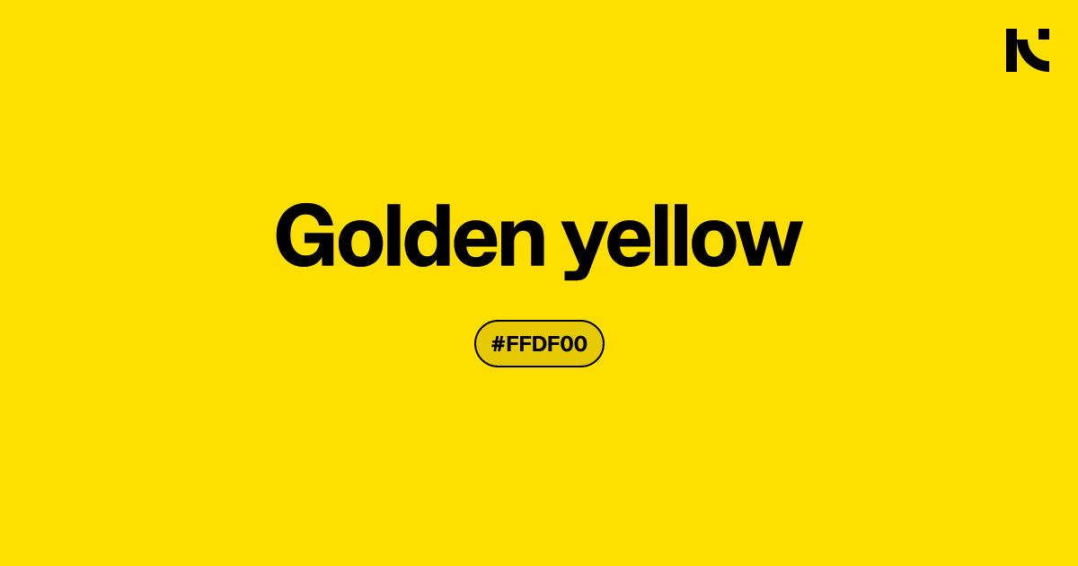 Golden yellow | color meaning, hex code, palettes, images
