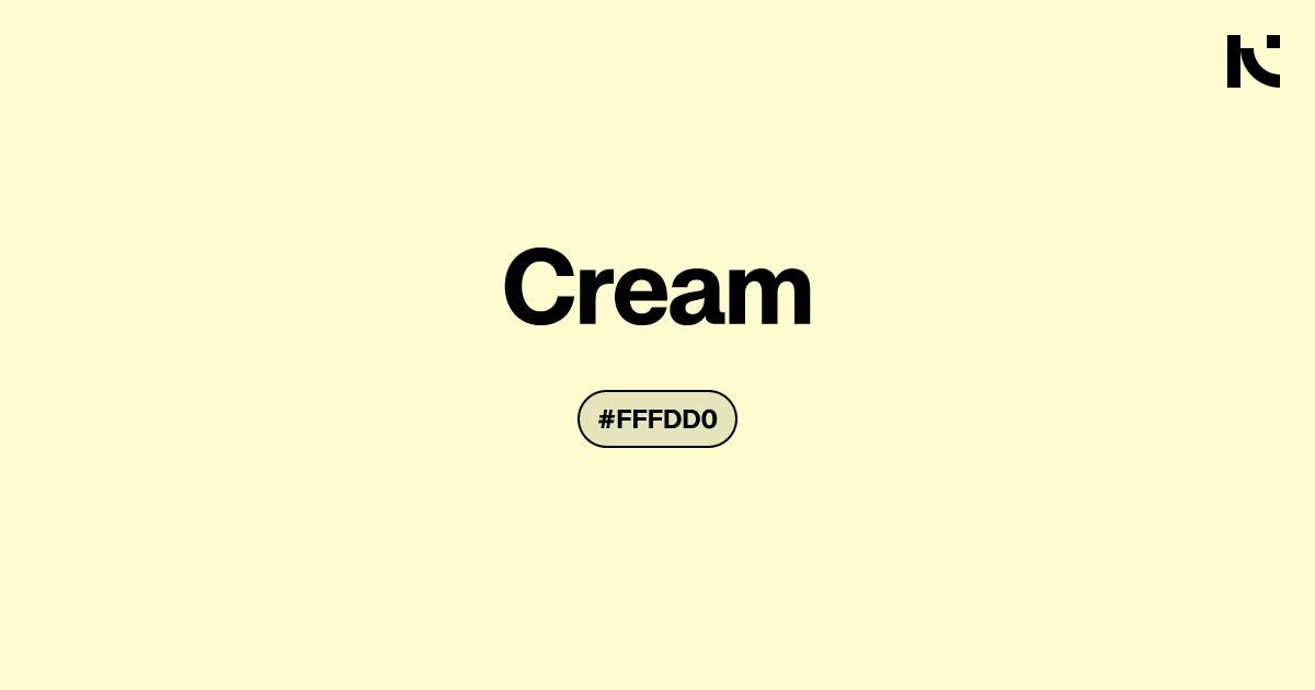 Cream | color meaning, hex code, palettes, images